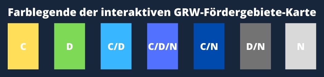 GRW Förderung 2022 [interaktive Karte der GRW Fördergebiete] | Deutsche ...